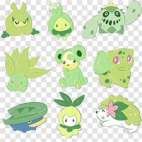 Pokémon Red And Blue Green Oddish Dragonite Pokemon Bo Leaf
