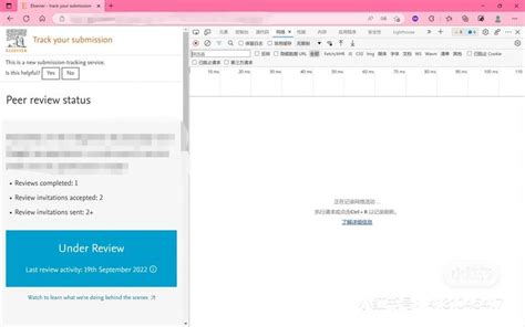 Elsevier爱思唯尔审稿追踪track界面查看隐藏数据 知乎