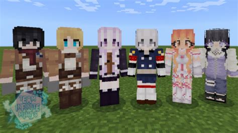 Waifus Minecraft Pe Addonmod 116102 1162052 1160