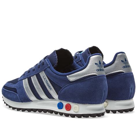 Adidas LA Trainer Blue, Silver & Grey Heather | END. (CN)