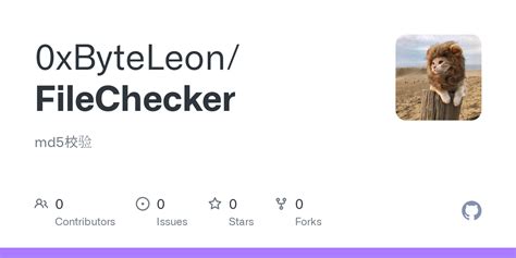 Github Xbyteleon Filechecker Md