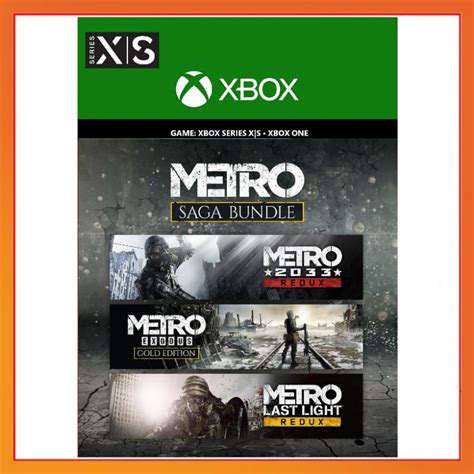 【官方序號】 中文版 合輯 Xbox One Series 戰慄深遂：流亡 Metro Exodus 戰慄深邃 戰慄深隧 蝦皮購物