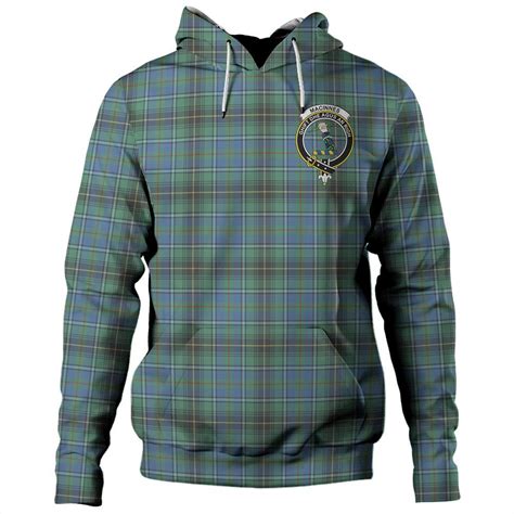 Macinnes Ancient Tartan Classic Crest Hoodie