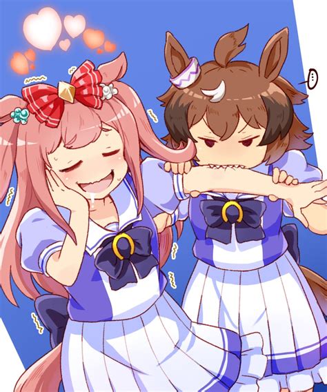 Agnes Digital And Shinko Windy Umamusume Drawn By Hideakikin29n