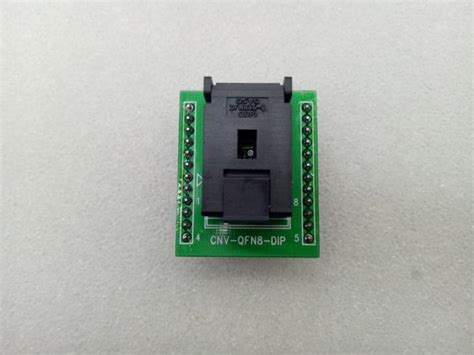 QFN8 TO DIP8 CNV QFN8 DIP Programmer Adapter Sockets With DFN8 MLF8