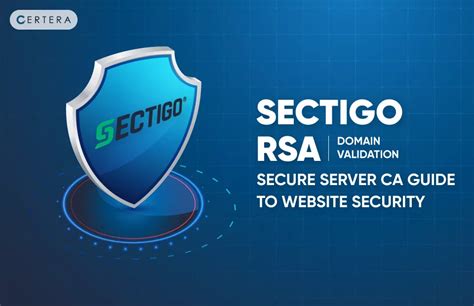 Sectigo Rsa Domain Validation Secure Server Ca For Web Security