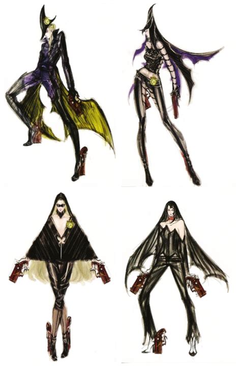 Bayonetta Character Concepts Part 1 Tumbex