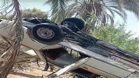 إصابة 6 أشخاص إثر حادث انقلاب سيارة على طريق الإسكندرية الصحراوي مصراوى