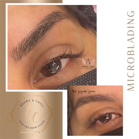 Ns Brows And Lashes Microblading En La Segunda Sesión Se Refuerza El Trazado Para Prolongar La