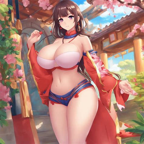 Anime Digitalart Animeart Animefanart Bigboobs By Patrick0034 On