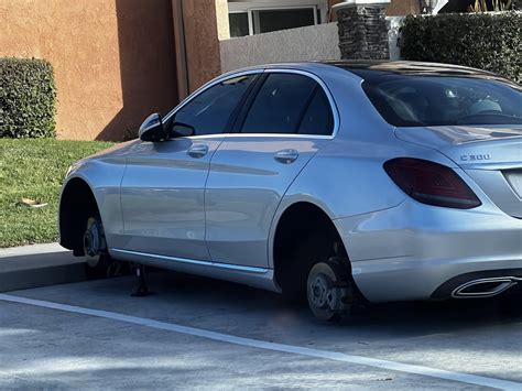 Neighbors Car Got Wheels Hijacked Rwellthatsucks