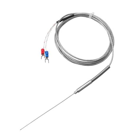 K Type Thermocouple Temperature Sensor Probe 1x100mm 6 6ft Cable 0 To