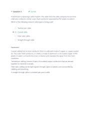 EET251 4 5 LabSim 6 3 6 Practice Questions Networking Media Docx Course Hero