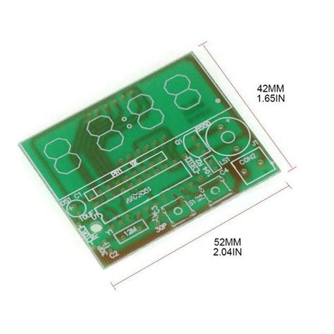Imported At C Bit Digital Clock Diy Kit For Diy Electronics