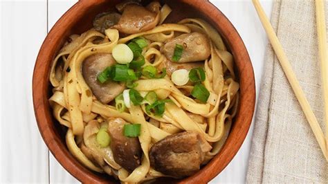 Mushroom Lo Mein Noodle Stir Fry Ka Me Store