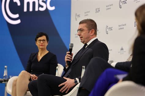 Hristijan Mickoski На денешниот настан во рамки на Минхенската безбедносна конференција