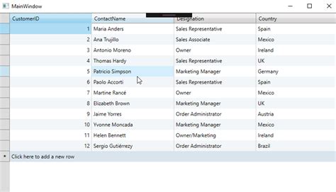 Navigate Cells Of C1datagrid Using Tab Button General Discussion