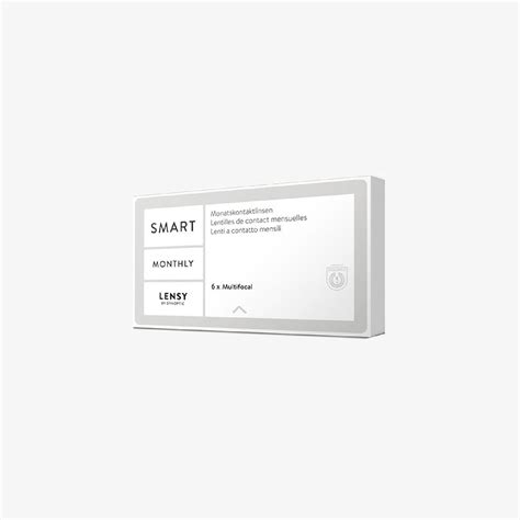 Lensy Monthly Smart Multifocal D N 6er Pack Waldner Optik Ag