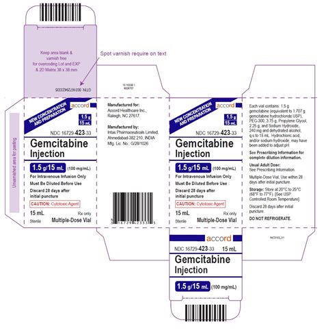 Gemcitabine Package Insert