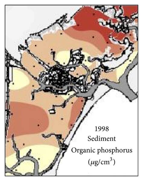 Spatial Distribution Of Phosphorus Concentrations In 2003 Total