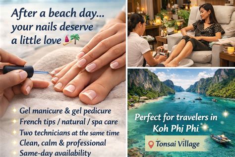 Mani Pedi Care Koh Phi Phi Ban Ao Nang
