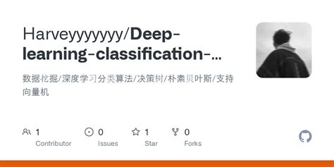 Github Harveyyyyyyydeep Learning Classification Algorithm For Data