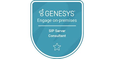 Burhanuddin Siddiqui On Linkedin Genesys Engage On Premises Sip Server Certification Was