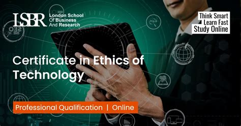 Certificate In Ethics Of Technology