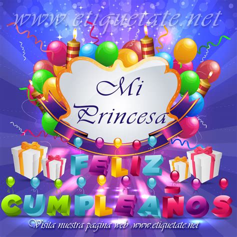 Imagenes De Feliz Cumplea Os Mi Princesa Imagui