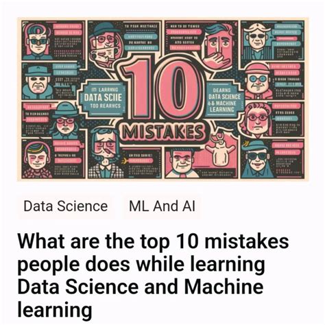 How To Avoid Data Science Mistakes Design Datascience Posted On The Topic Linkedin