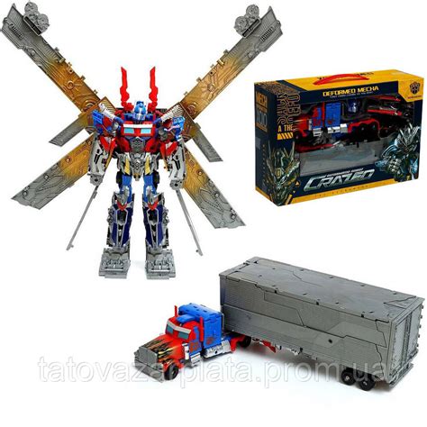 Робот Трансформер Оптимус Прайм с Прицепом Optimus Prime Transformers Id 2132707395 цена 875