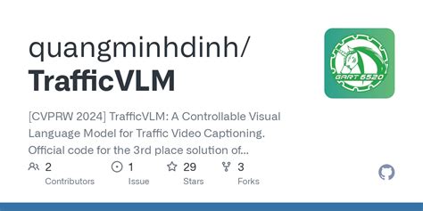 GitHub Quangminhdinh TrafficVLM CVPRW 2024 TrafficVLM A