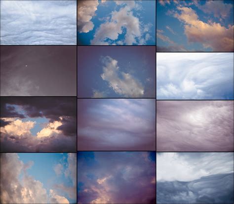 Photoshop Sky Overlays Cloud Overlays Over 70 Sky Overlays Etsy