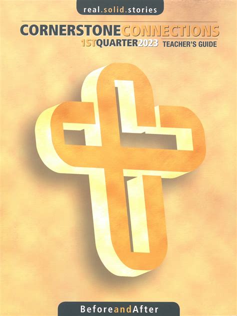 Cornerstone Teachers Lesson Guide Single Quarter Lifesource