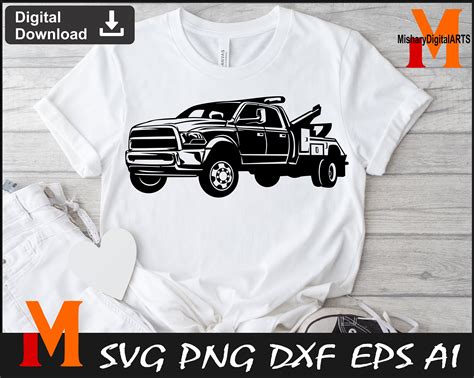 Tow Truck Svg Towing Svg Truck Svg Cricut CNC Laser Etsy Australia