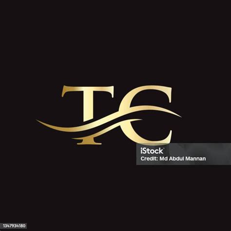 Tc 문자 로고 초기 Tc 편지 비즈니스 로고 디자인 벡터 템플릿 결정체에 대한 스톡 벡터 아트 및 기타 이미지 결정체