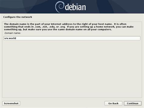 Debian Buster Install Server World