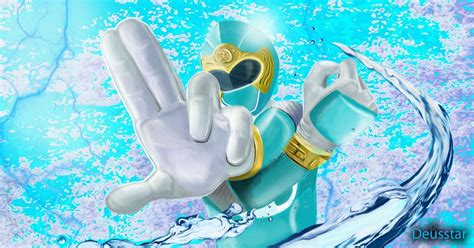 Blue Ninja Storm Ranger Tori By Deusstar On Deviantart Power Rangers