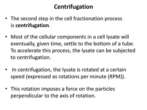 Methods Of Cell Fractionationpptx