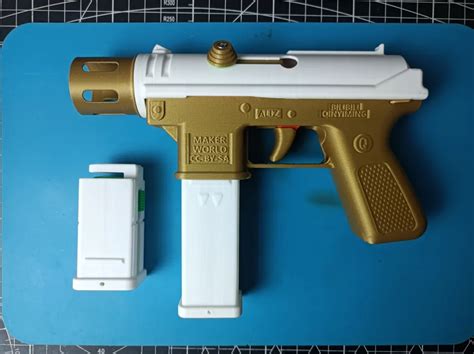 Tec 9 Mini T 15 Disc Shooter By Qym 3d 脑洞造物秦一鸣 Makerworld
