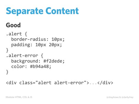 Modular Html Css And Js Workshop Ppt