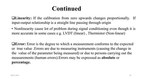 Static And Dynamic Characteristics Of Measuring Instrument Ppt