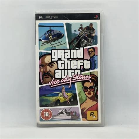 Grand Theft Auto Vice City Stories Gta Sony Playstation Psp Portable