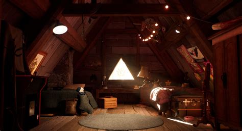 The Mystery Shack Attic By Alex Moldovan Rgravityfalls