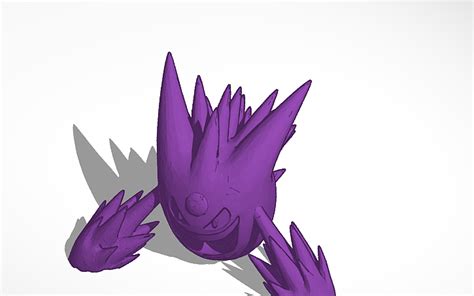 3d Design Mega Gengar Tinkercad