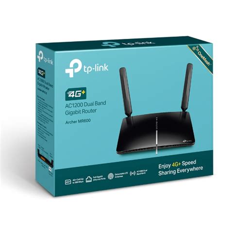 Archer MR600 4G Cat6 AC1200 Wireless Dual Band Gigabit Router TP