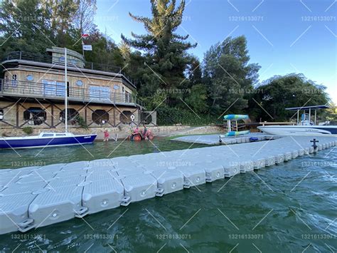 500x500x250mm Modular Floating Pontoon Hdpe Modular Pontoon Floating Dry Dock System From China