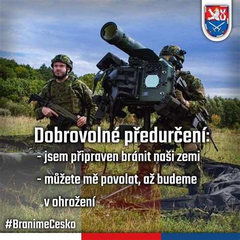 Ministerstvo obrany on Twitter Kdo chce mír musí se připravovat na válku Pokud jste ochotni