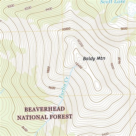 Polaris Mt 2020 24000 Scale Map By United States Geological Survey