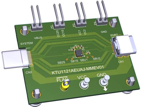 Ktu1121aeuaj Mmev01 Usb Type C Port Protector For Cc And Sbu Pins